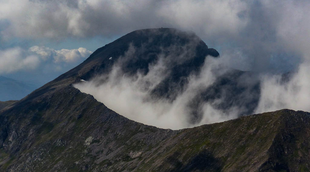 CLIMBING BEN NEVIS – THE MOUNTAIN WITH ITS HEAD IN THE CLOUDS